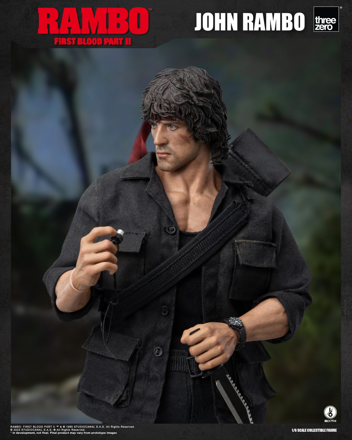 Rambo: First Blood Part II1/6 John Rambo – threezero store