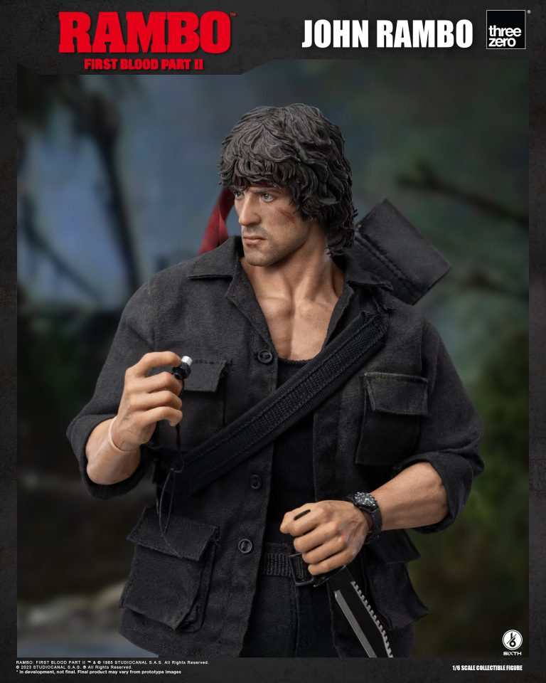 Rambo: First Blood Part II1/6 John Rambo – threezero store