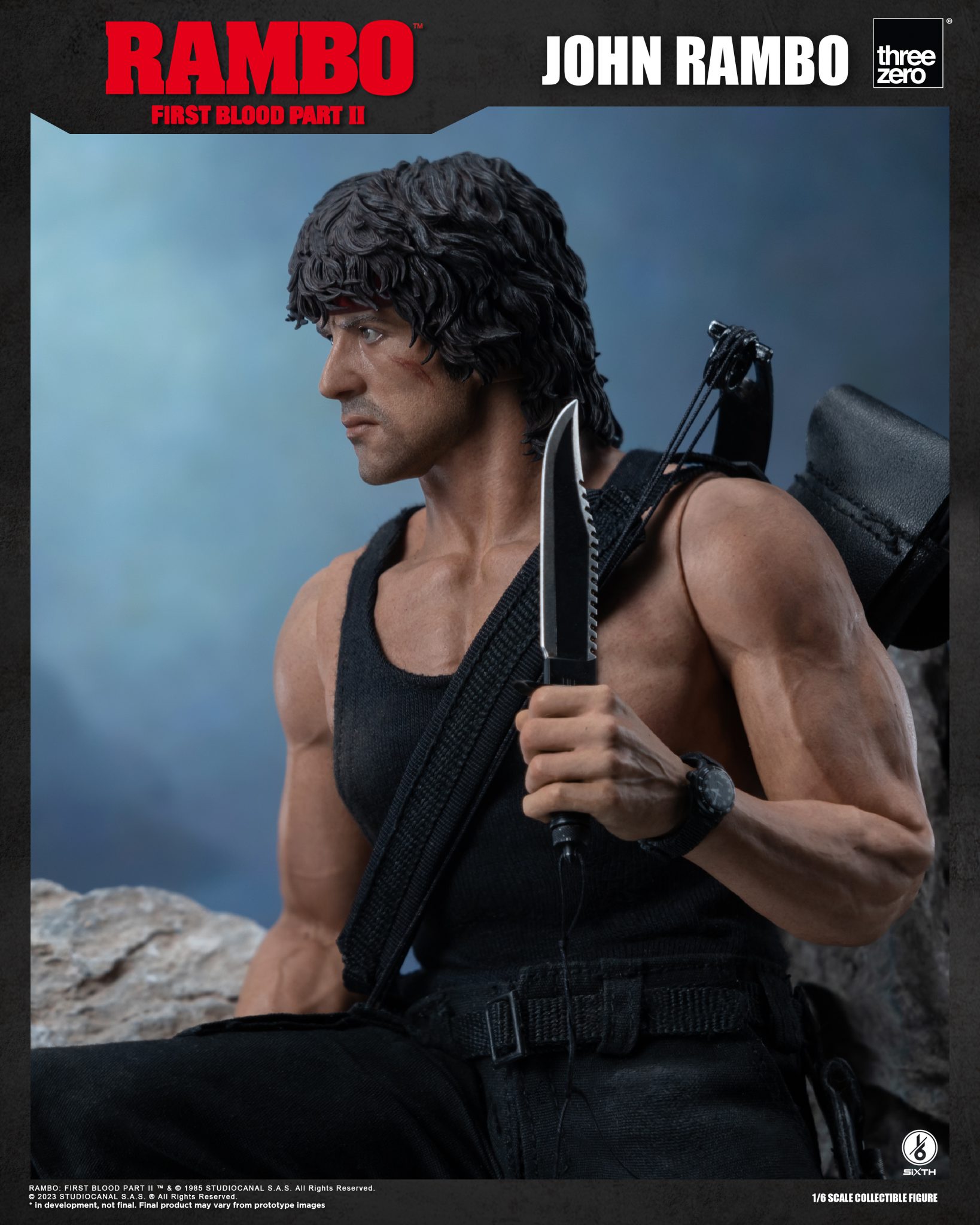 Rambo: First Blood Part II1/6 John Rambo – threezero store