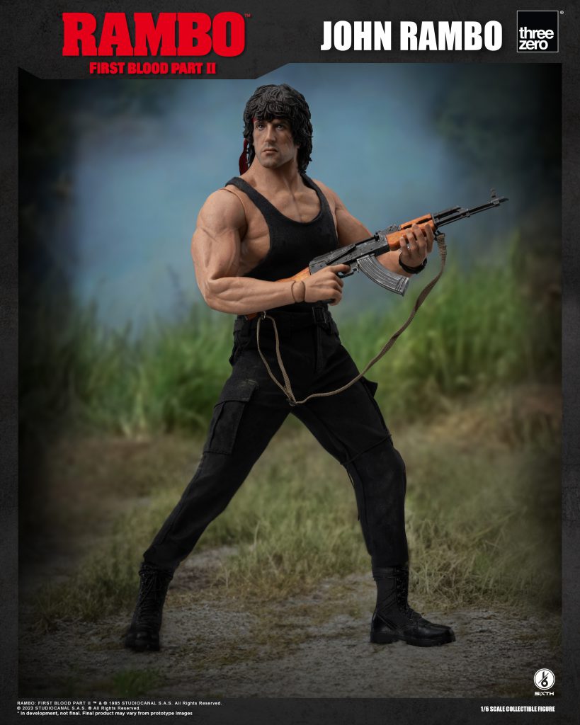 Rambo: First Blood Part II1/6 John Rambo – threezero store
