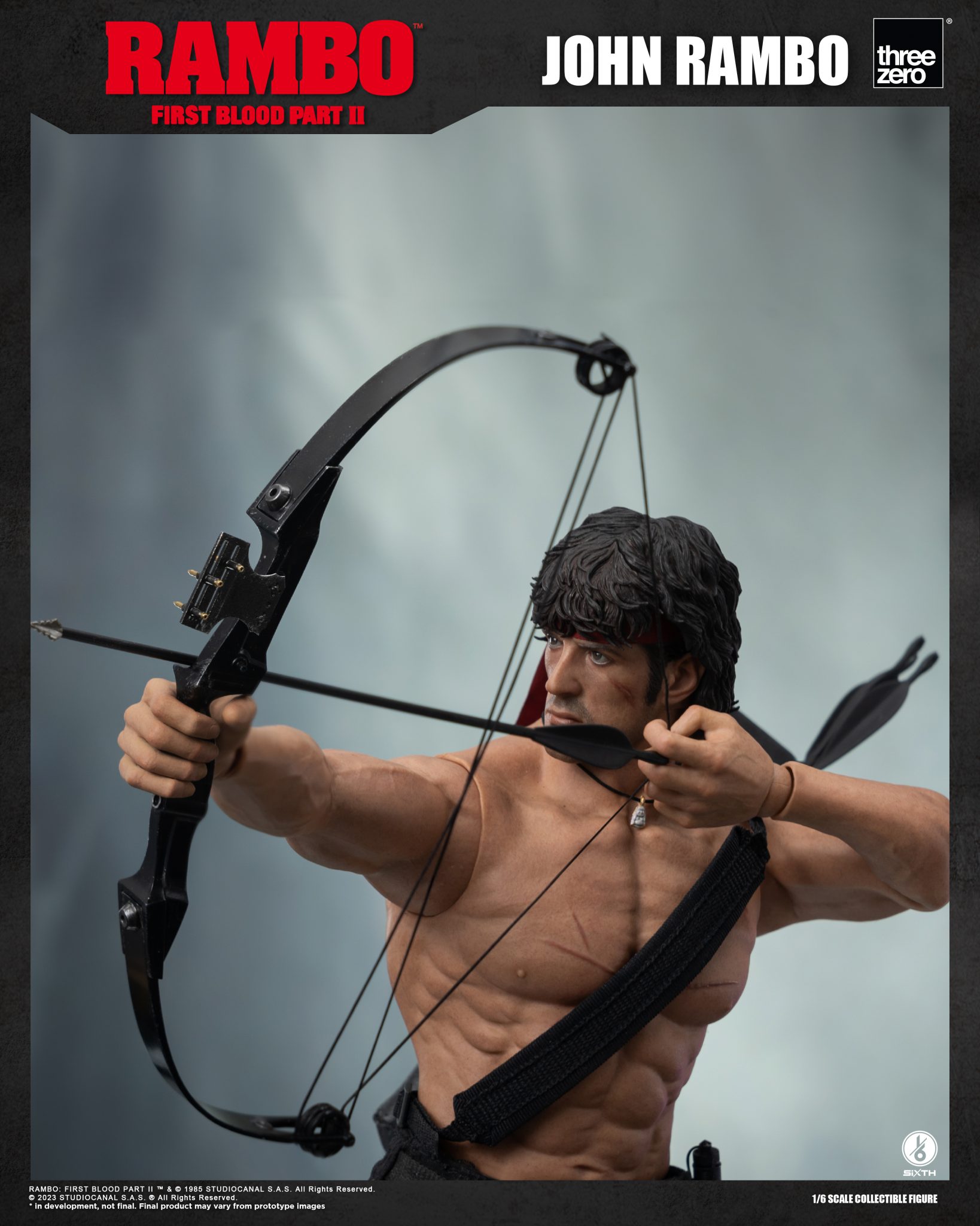 Rambo: First Blood Part II1/6 John Rambo – threezero store