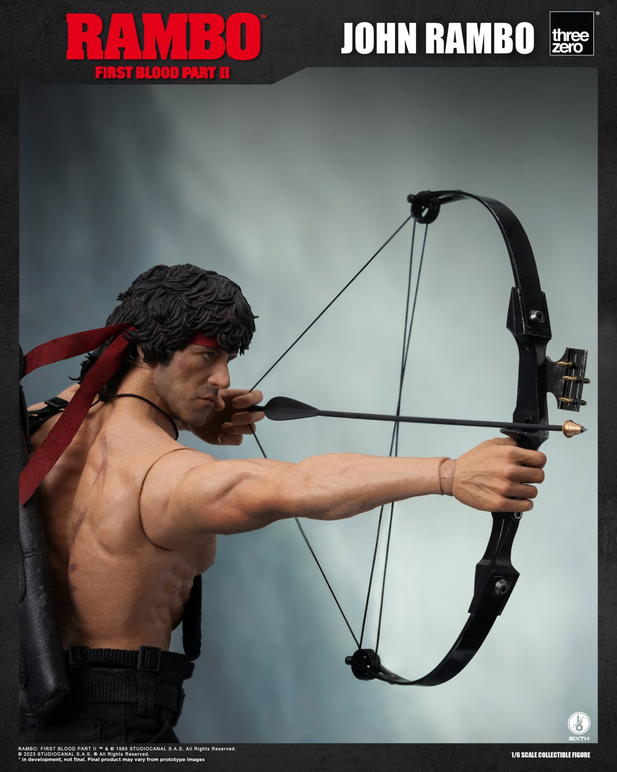 Rambo: First Blood Part II1/6 John Rambo – threezero store