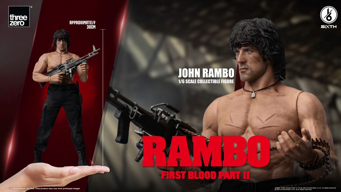Rambo: First Blood Part II1/6 John Rambo – threezero store