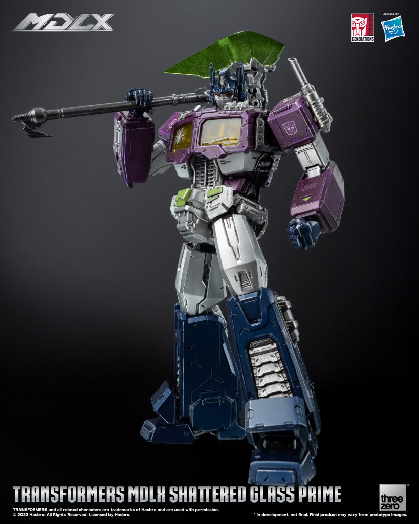 TransformersMDLX Shattered Glass Optimus Prime – threezero store