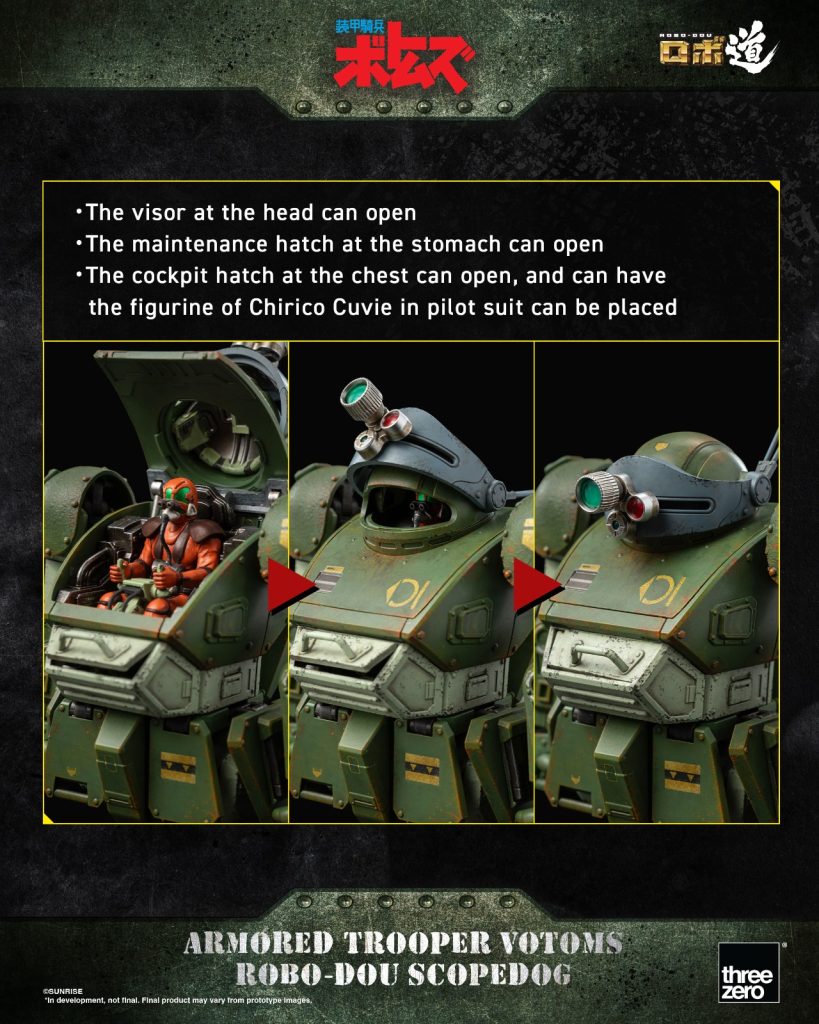 装甲騎兵ボトムズロボ道 スコープドッグ – threezero store