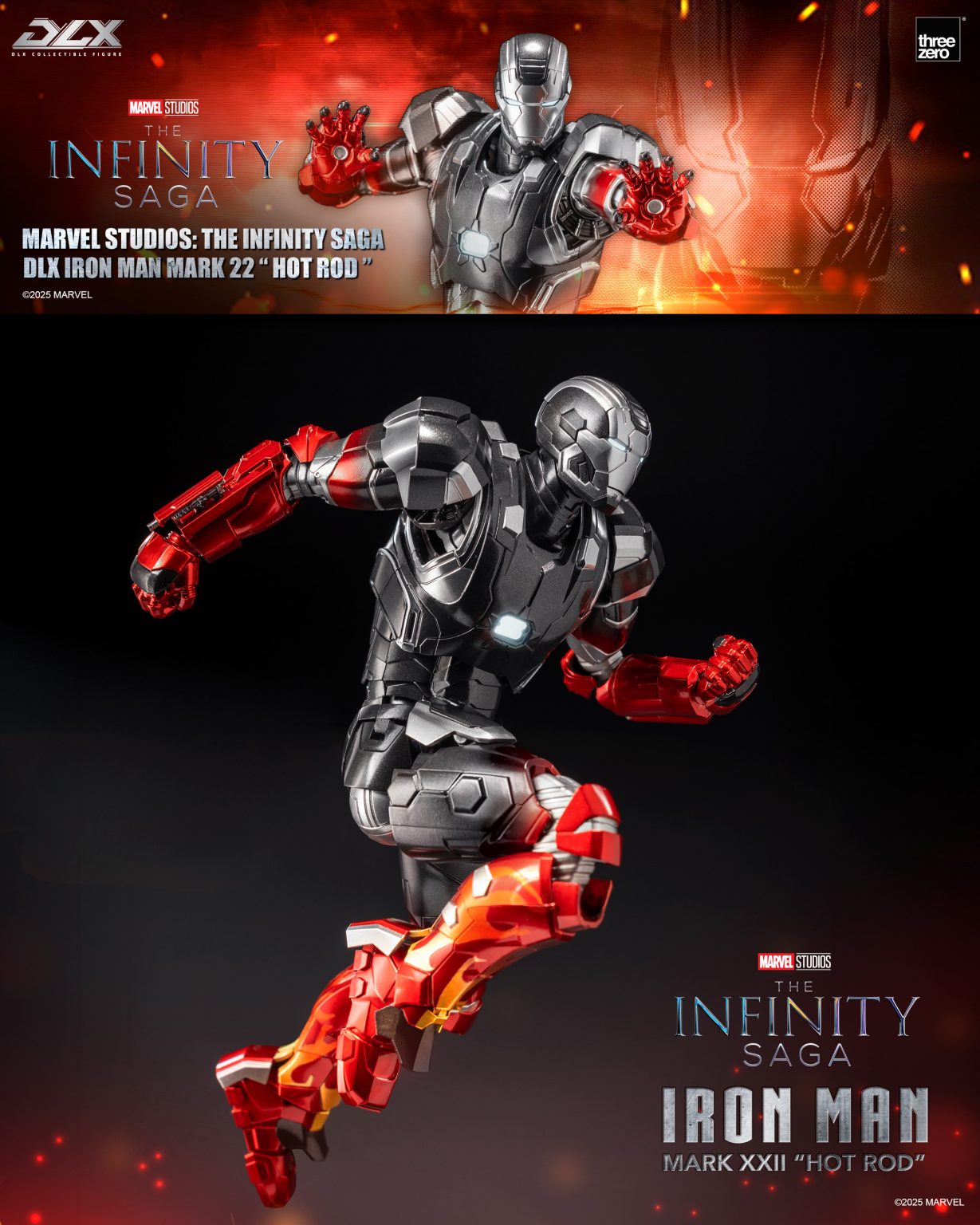 Marvel Studios: The Infinity SagaDLX Iron Man Mark 22 “Hot Rod ...
