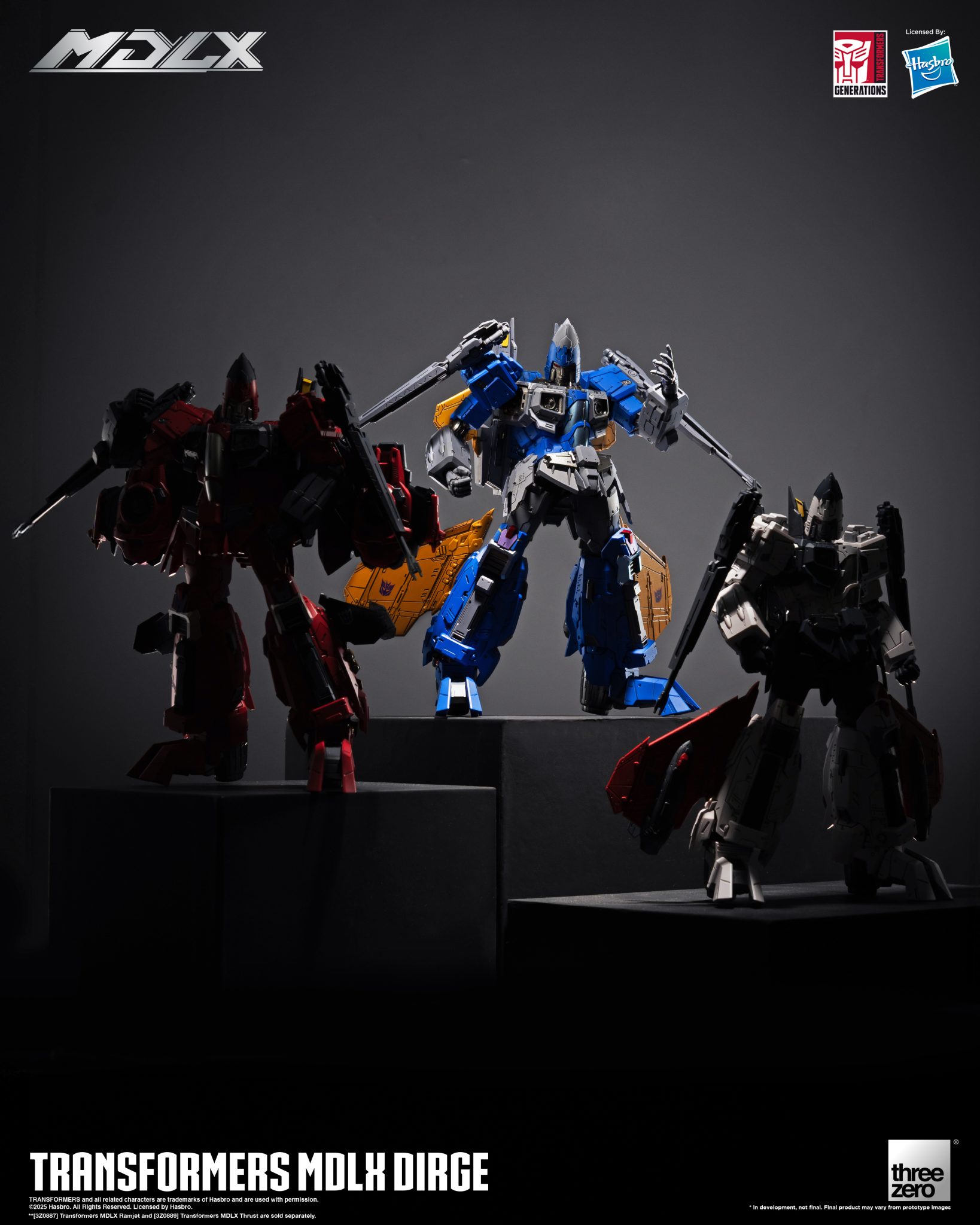 TransformersMDLX Dirge – threezero store