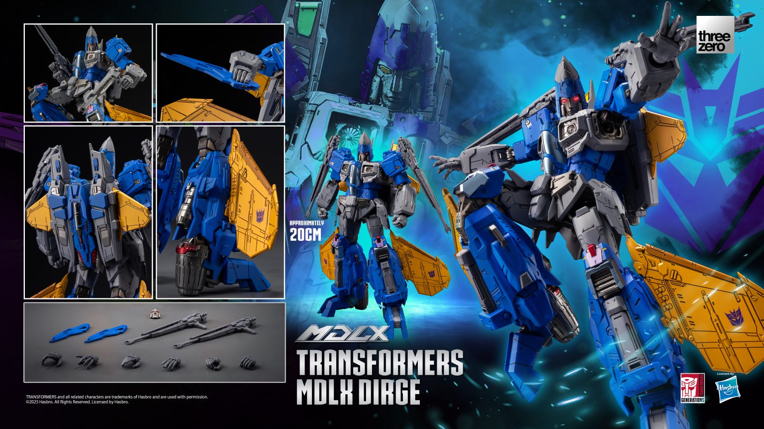 TransformersMDLX Dirge – threezero store