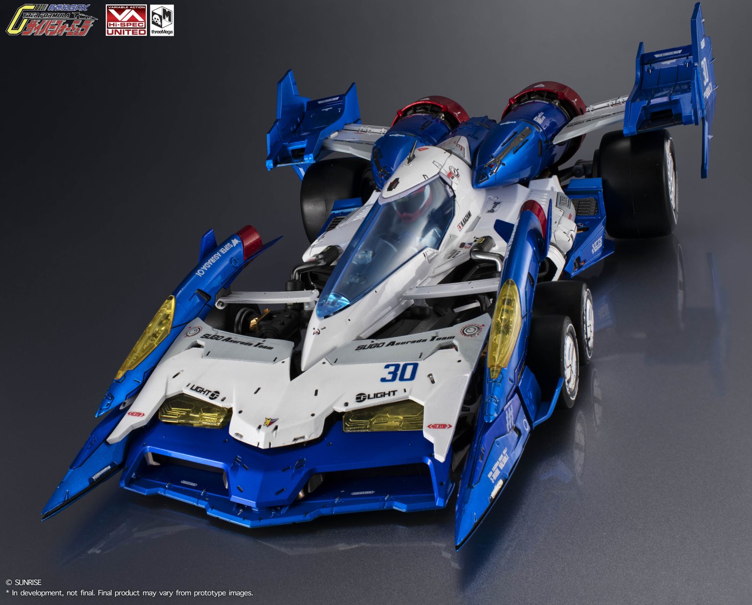 新世紀GPXサイバーフォーミュラヴァリアブルアクション Hi-SPEC UNITED 新世紀GPXサイバーフォーミュラ スーパーアスラーダ 01 – threezero store