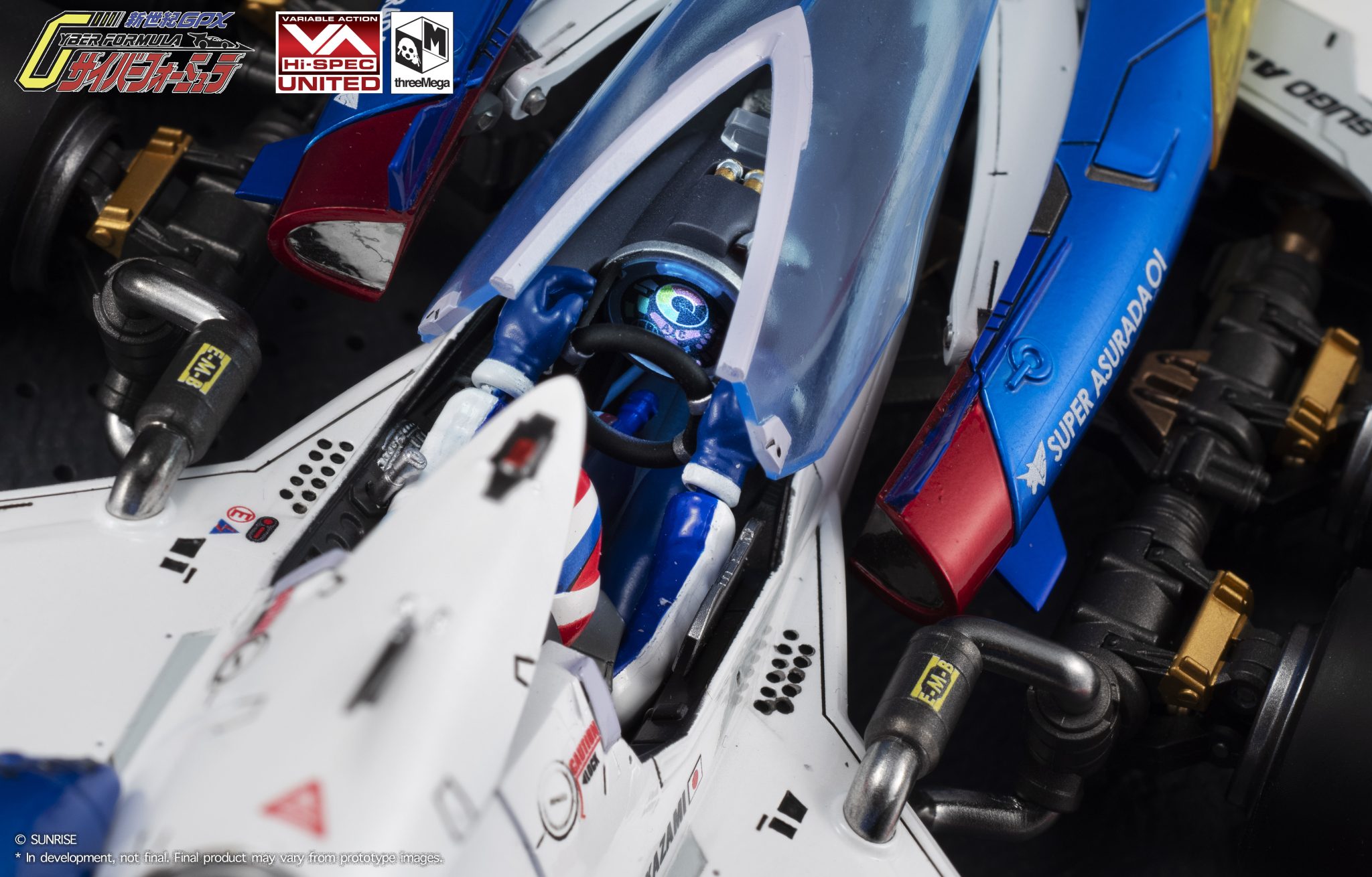 新世紀GPXサイバーフォーミュラヴァリアブルアクション Hi-SPEC UNITED 新世紀GPXサイバーフォーミュラ スーパーアスラーダ 01 – threezero store