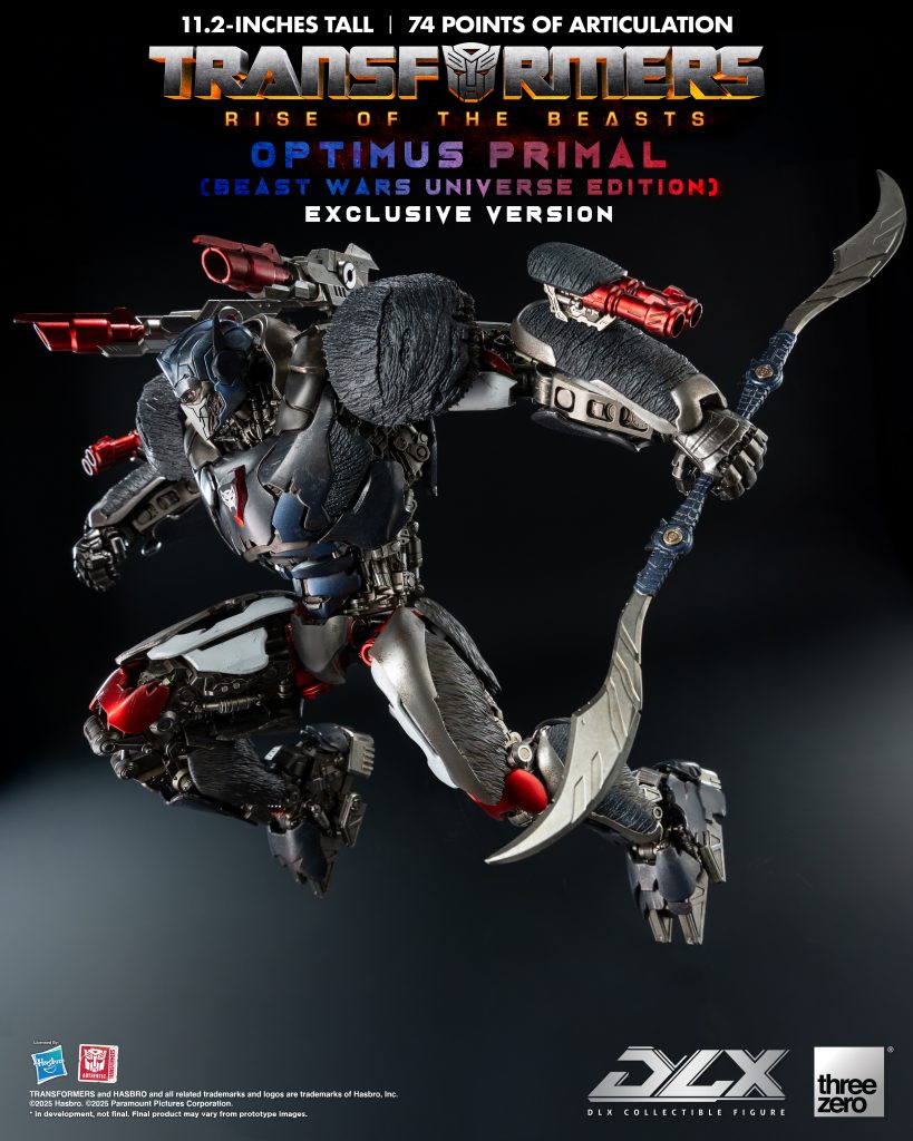 Transformers: Rise of the BeastsDLX Optimus Primal (Beast Wars Universe ...