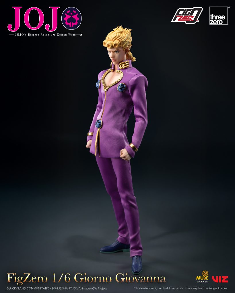 JOJO的奇妙冒險：黃金之風FigZero 1/6 喬魯諾．喬巴拿 – threezero store