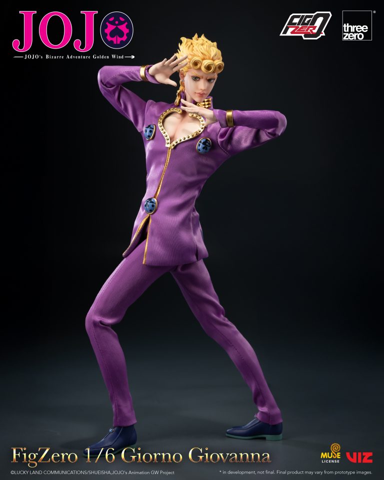 JOJO’s Bizarre Adventure: Golden WindFigZero 1/6 Giorno Giovanna – threezero store