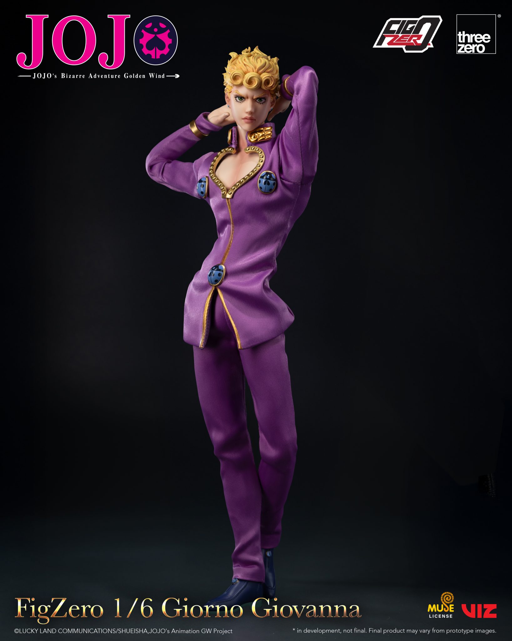 JOJO’s Bizarre Adventure: Golden WindFigZero 1/6 Giorno Giovanna ...