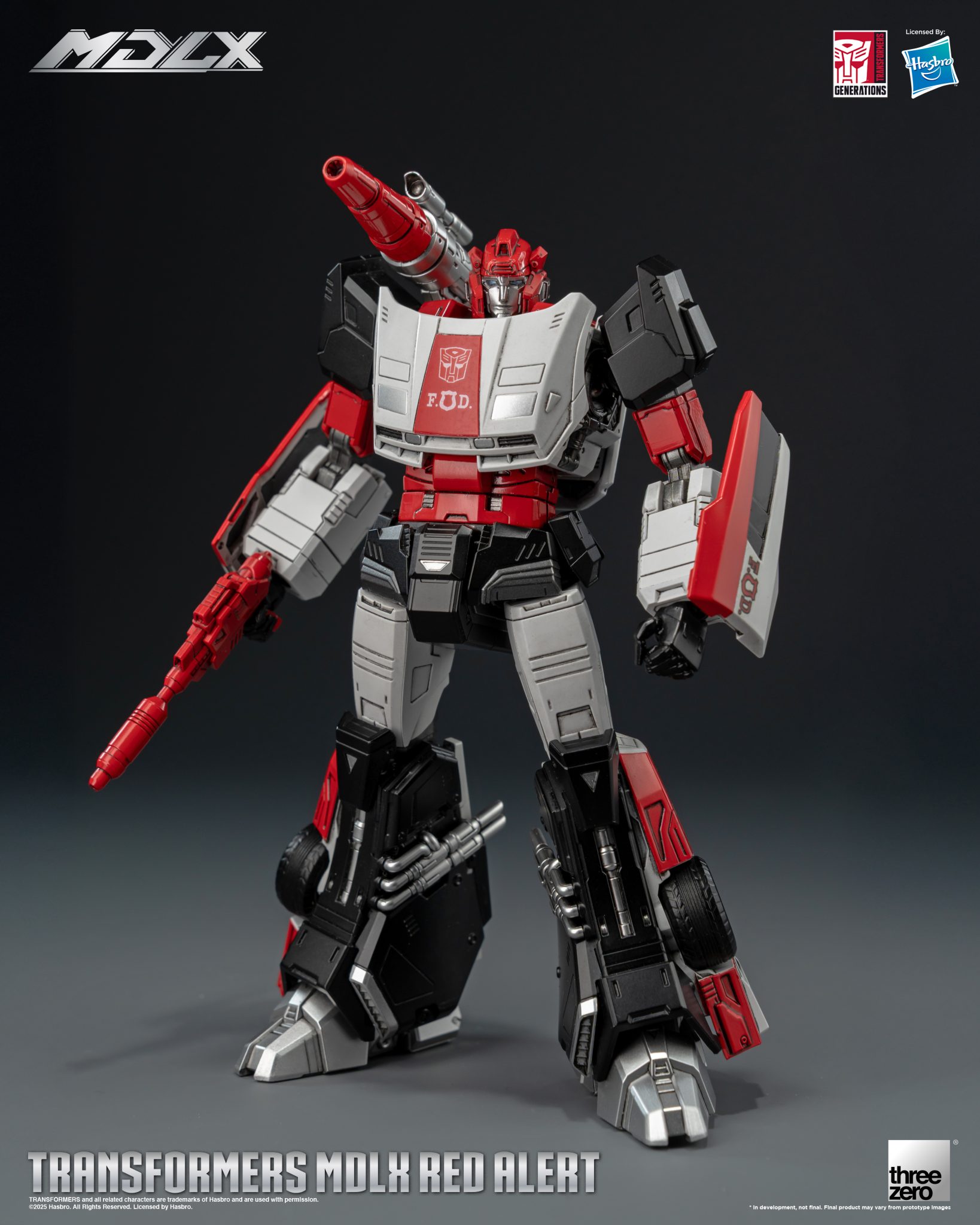 TransformersMDLX Red Alert – threezero store