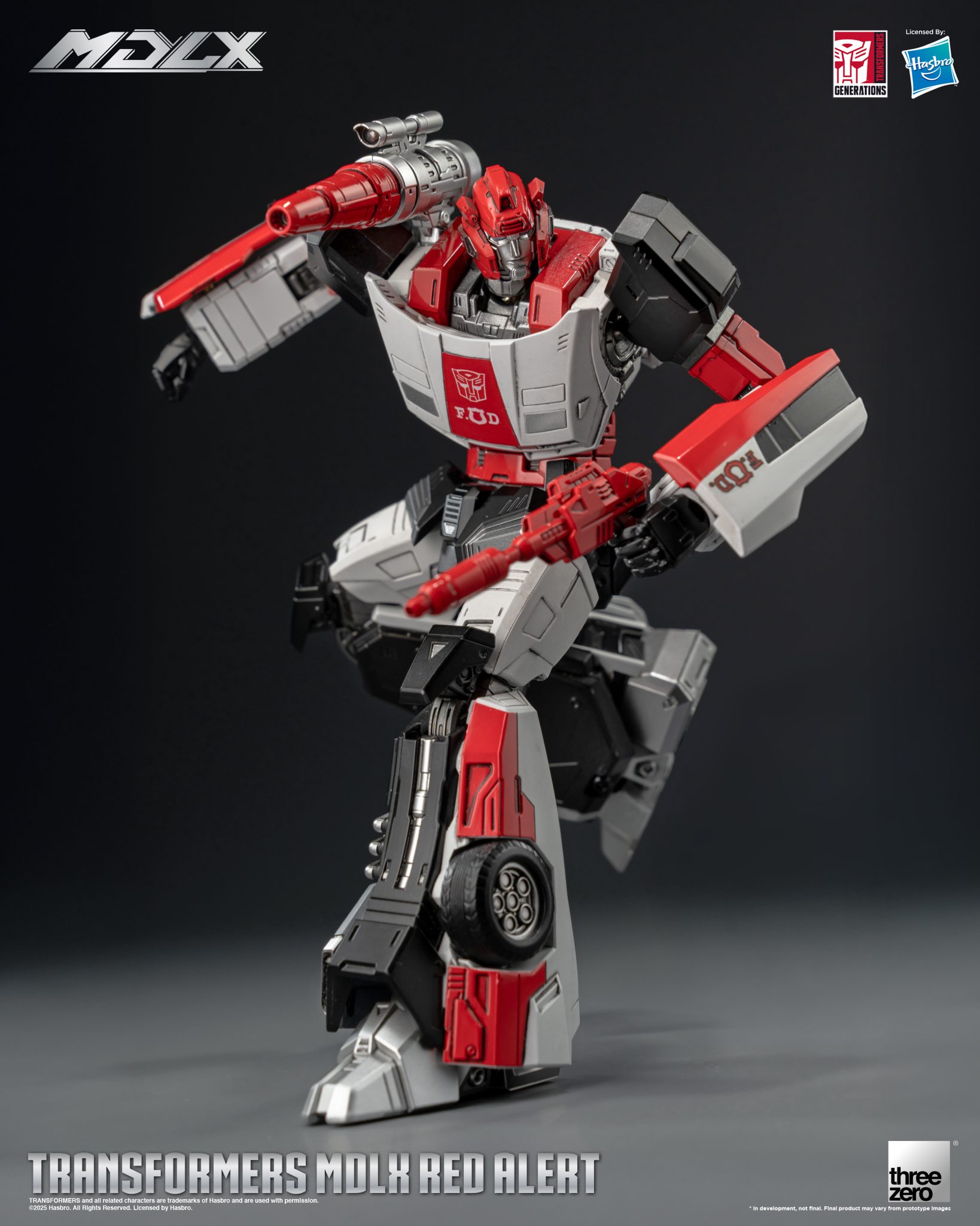 TransformersMDLX Red Alert – threezero store