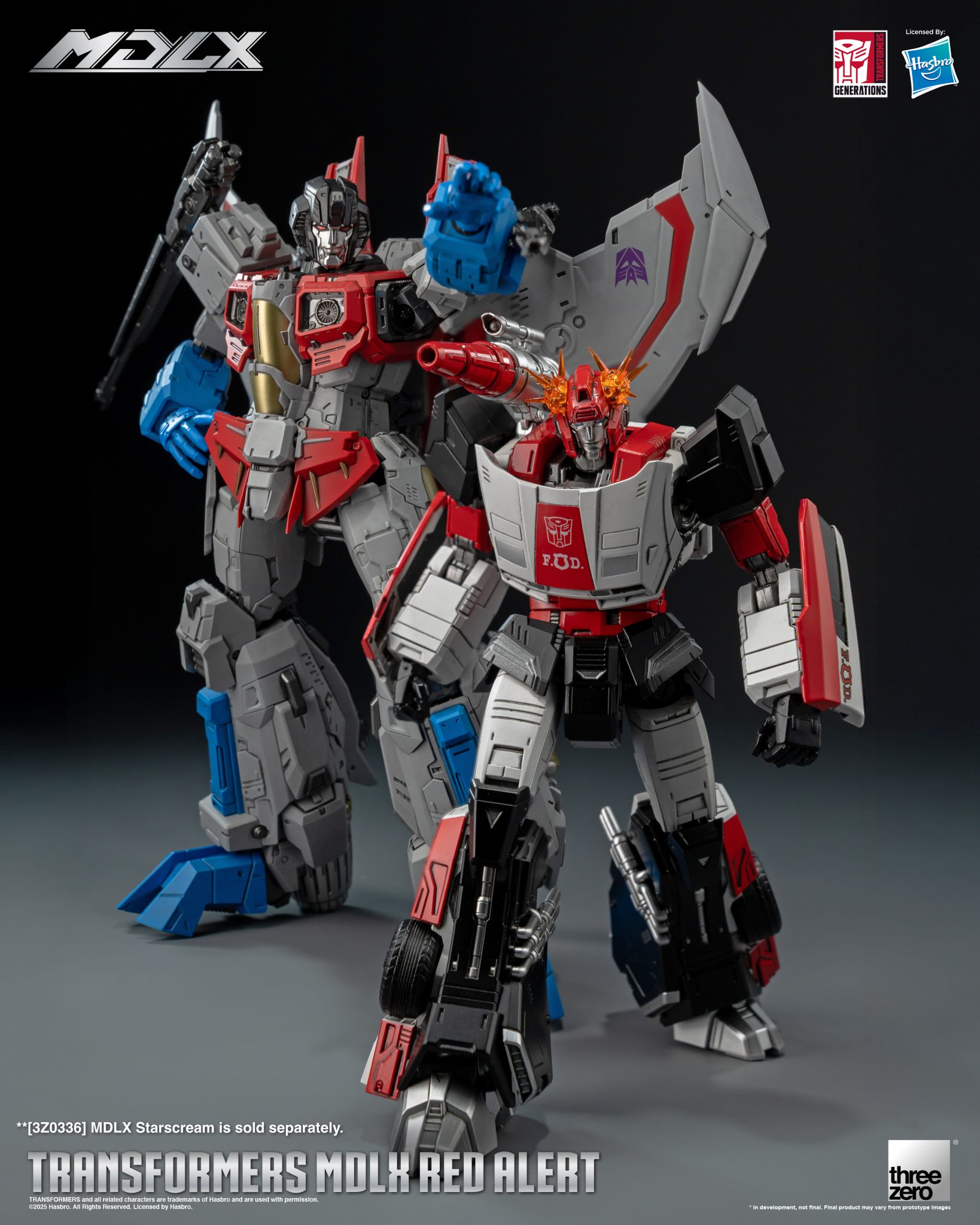 TransformersMDLX Red Alert – threezero store