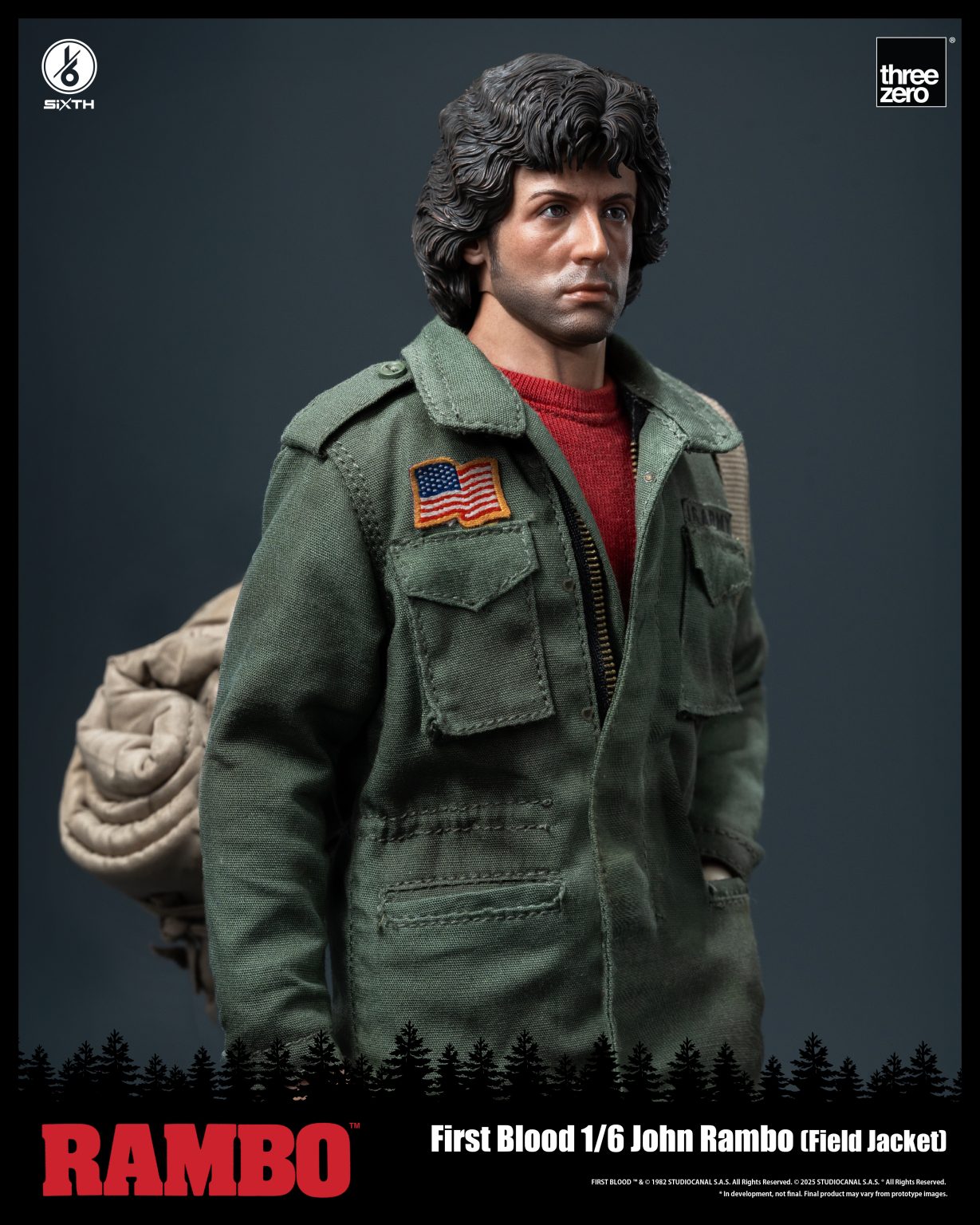 Rambo: First Blood1/6 John Rambo (Field Jacket) – threezero store