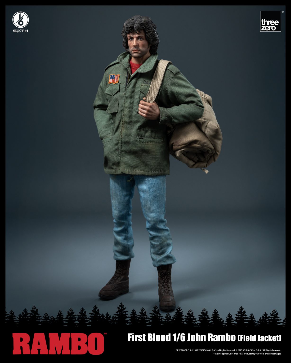 Rambo: First Blood1/6 John Rambo (Field Jacket) – threezero store