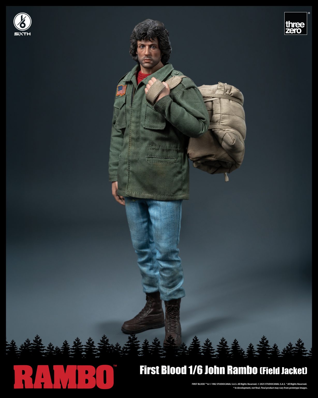 Rambo: First Blood1/6 John Rambo (Field Jacket) – threezero store